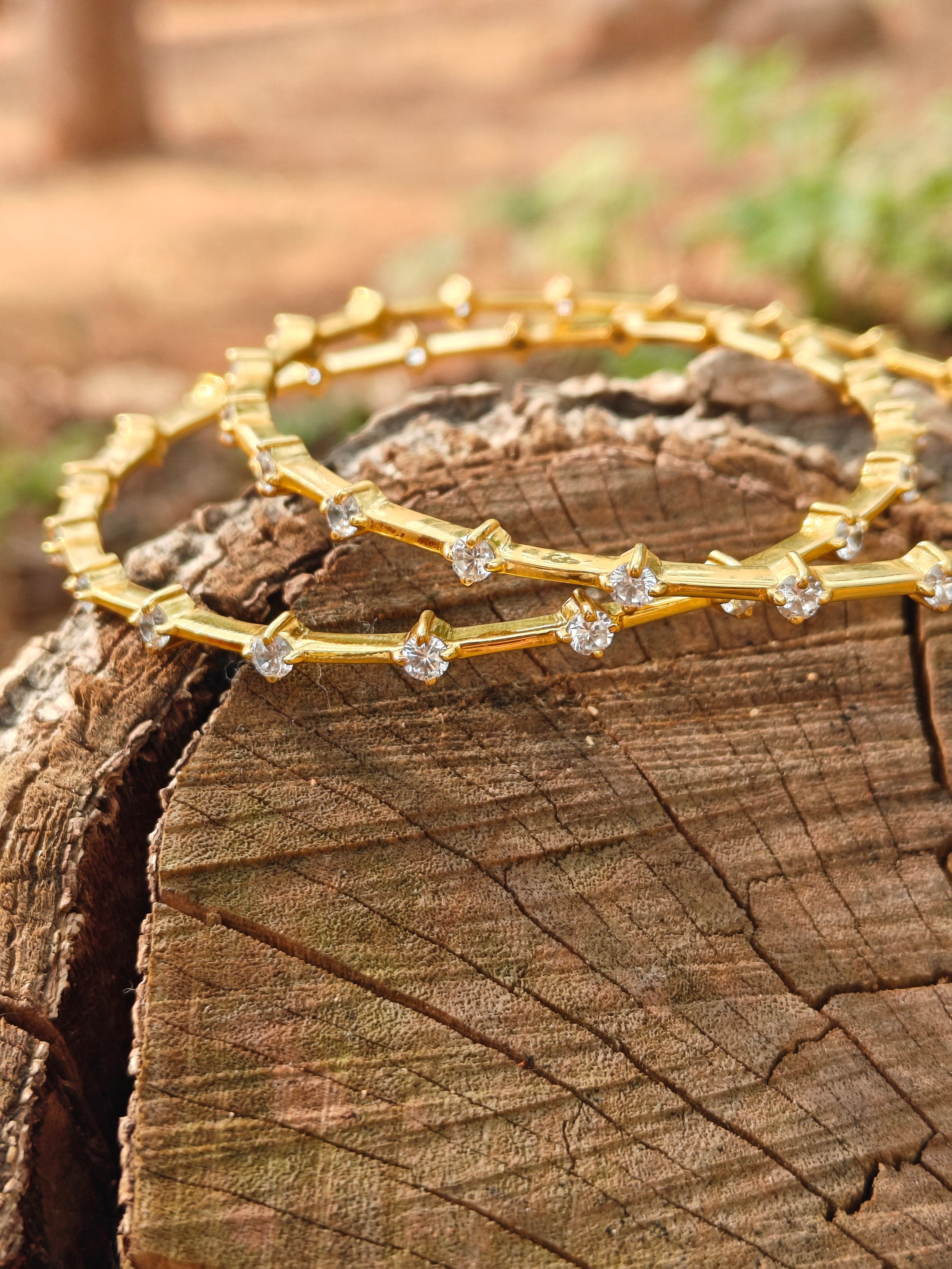 Radiant Elegance Bangles